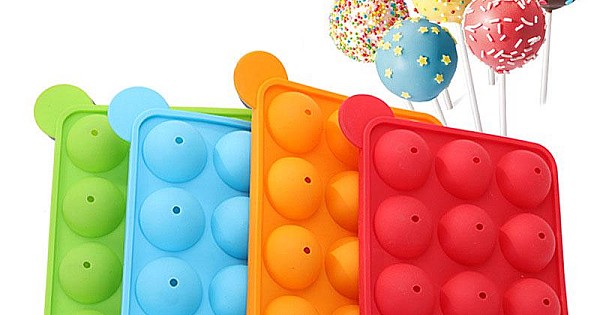 Set 2 forme din silicon pentru Cake pops cu 12 cavitati