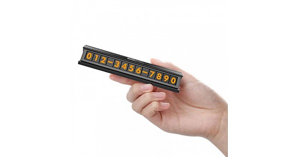 Placuta numar telefon parcare, pentru parbriz